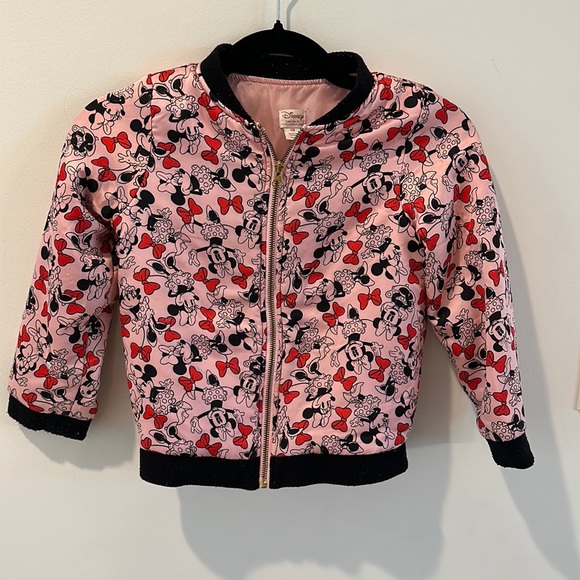 Disney | Jackets & Coats | Disney Minnie Mouse Jacket Girls 78 | Poshmark